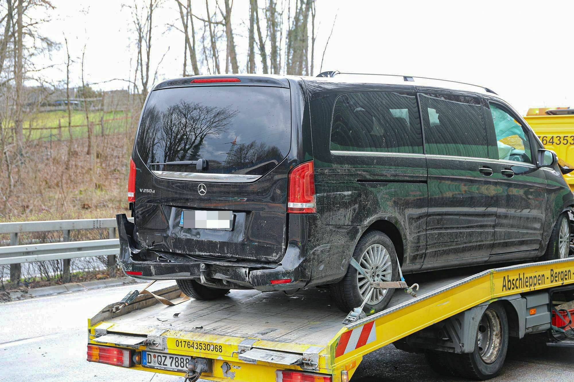 Schwerer Unfall auf der A43 bei Wuppertal