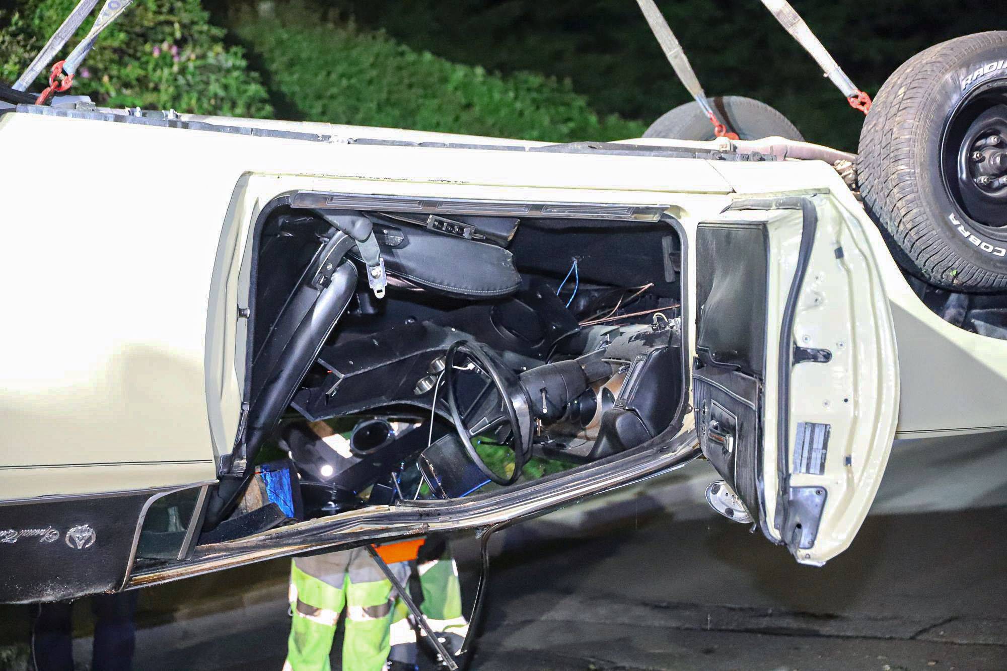 Unfall mit Oldtimer: Schöner Wagen, schlechtes Ende