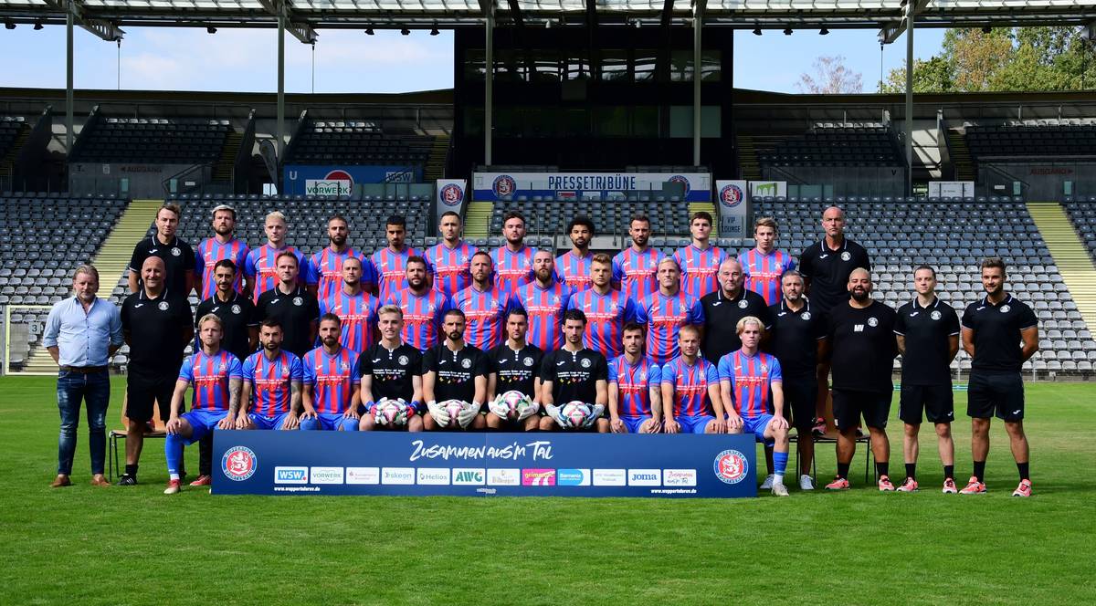 Das offizielle Mannschaftsfoto des WSV 2022/23