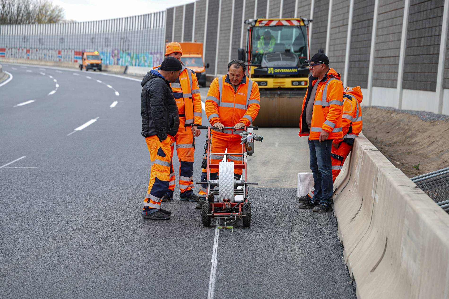 A46 in Wuppertal: Nur eine Spur am Wochenende frei