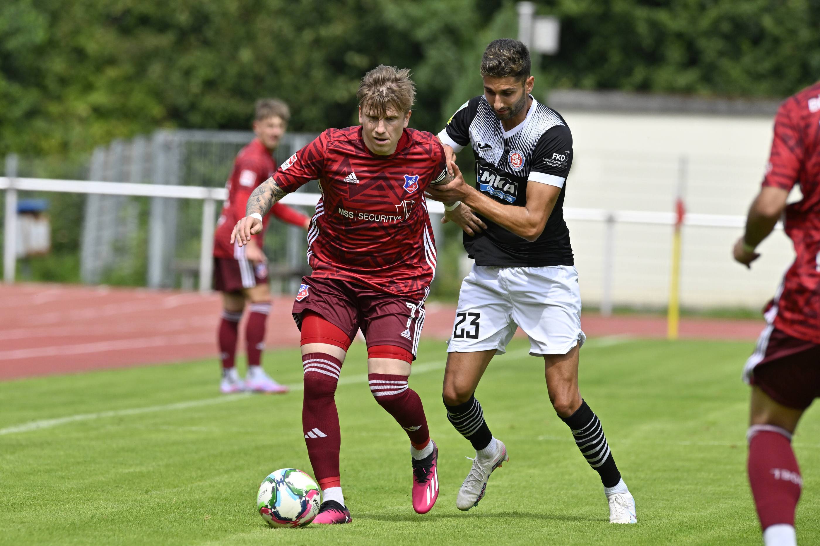 Bilder: WSV im Test gegen Bövinghausen