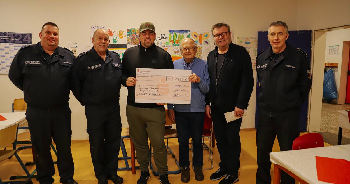 Freiwillige Feuerwehr Langerfeld: Wette für den guten Zweck