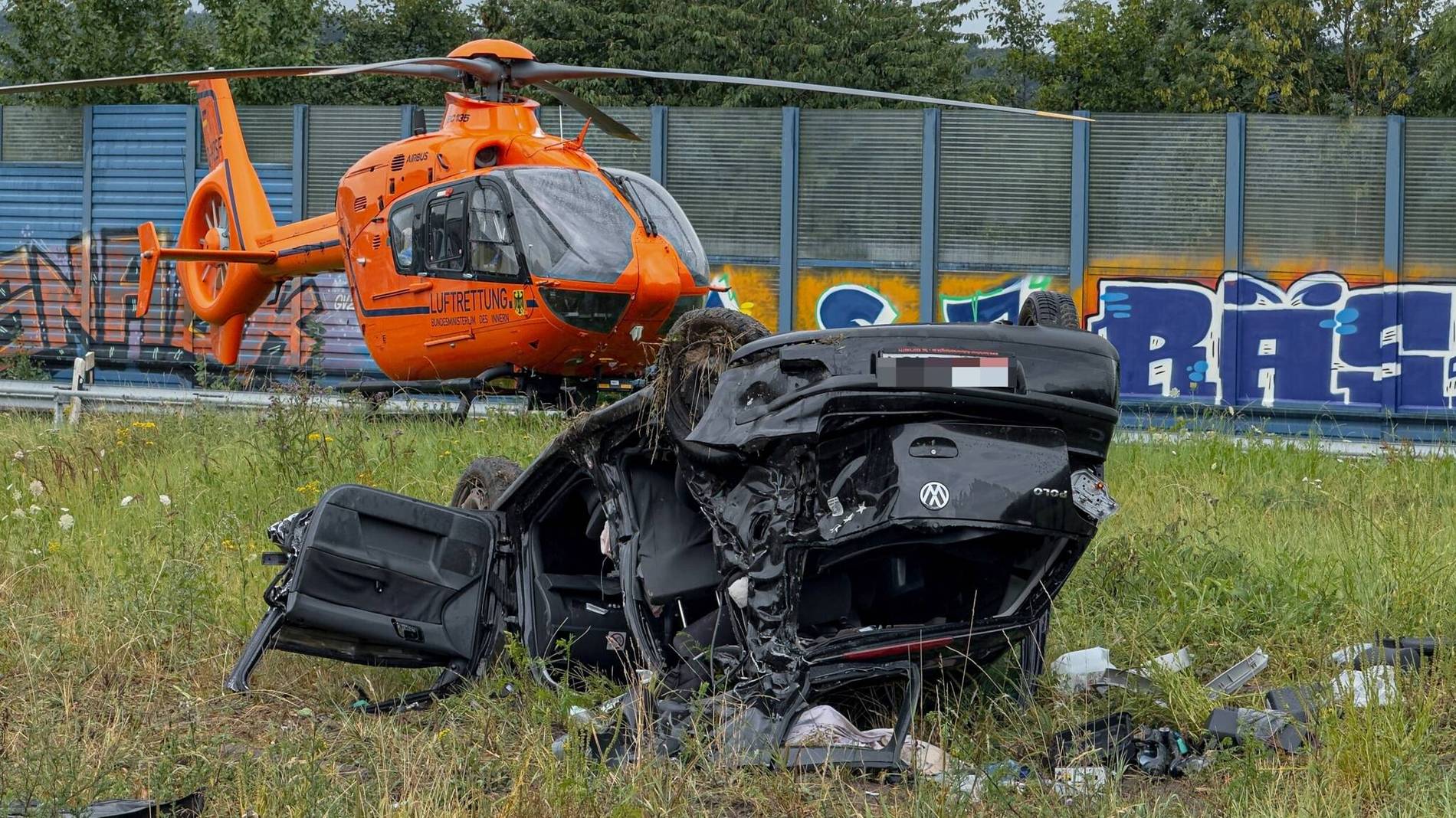 Wuppertal A1 Unfall