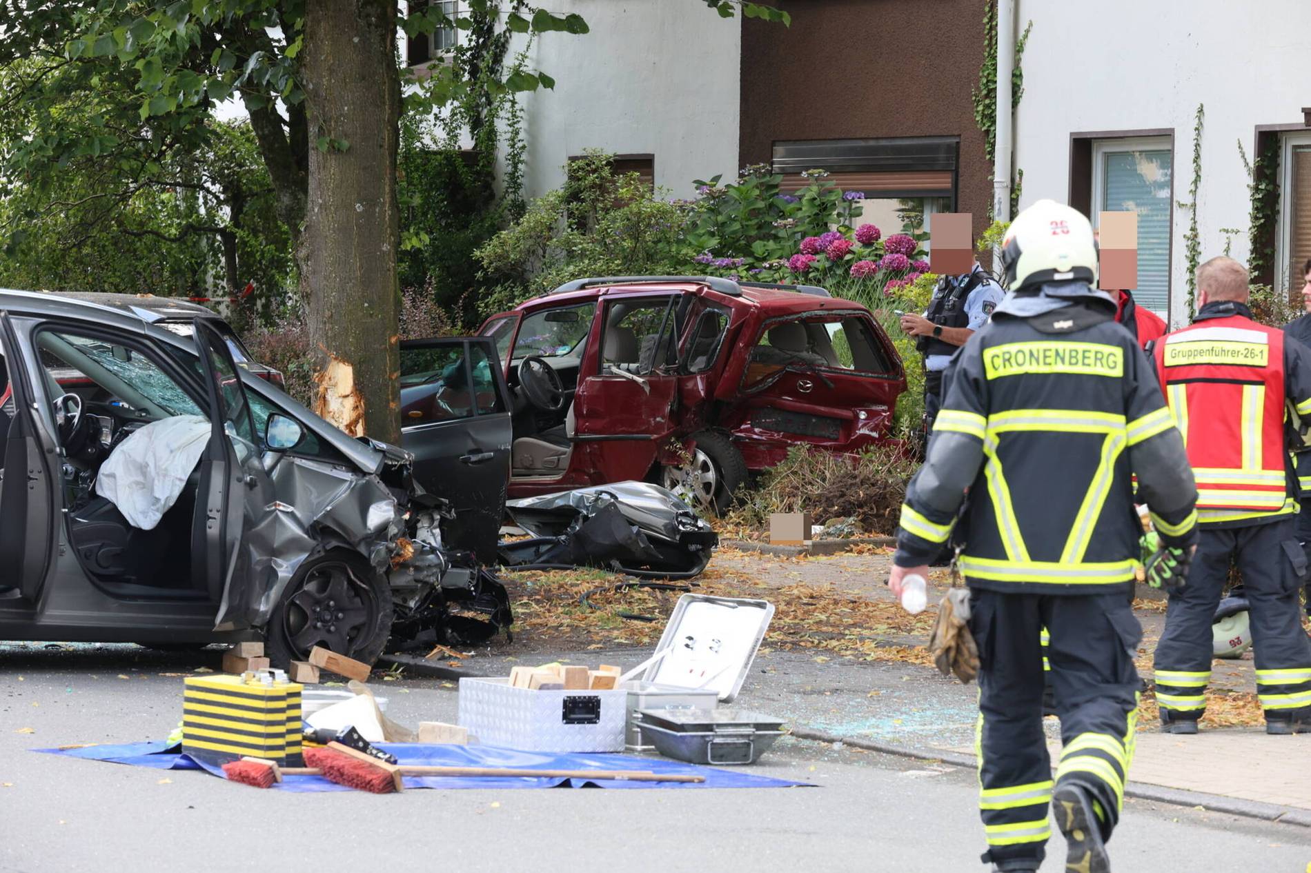 Wuppertal Cronenberg Unfall