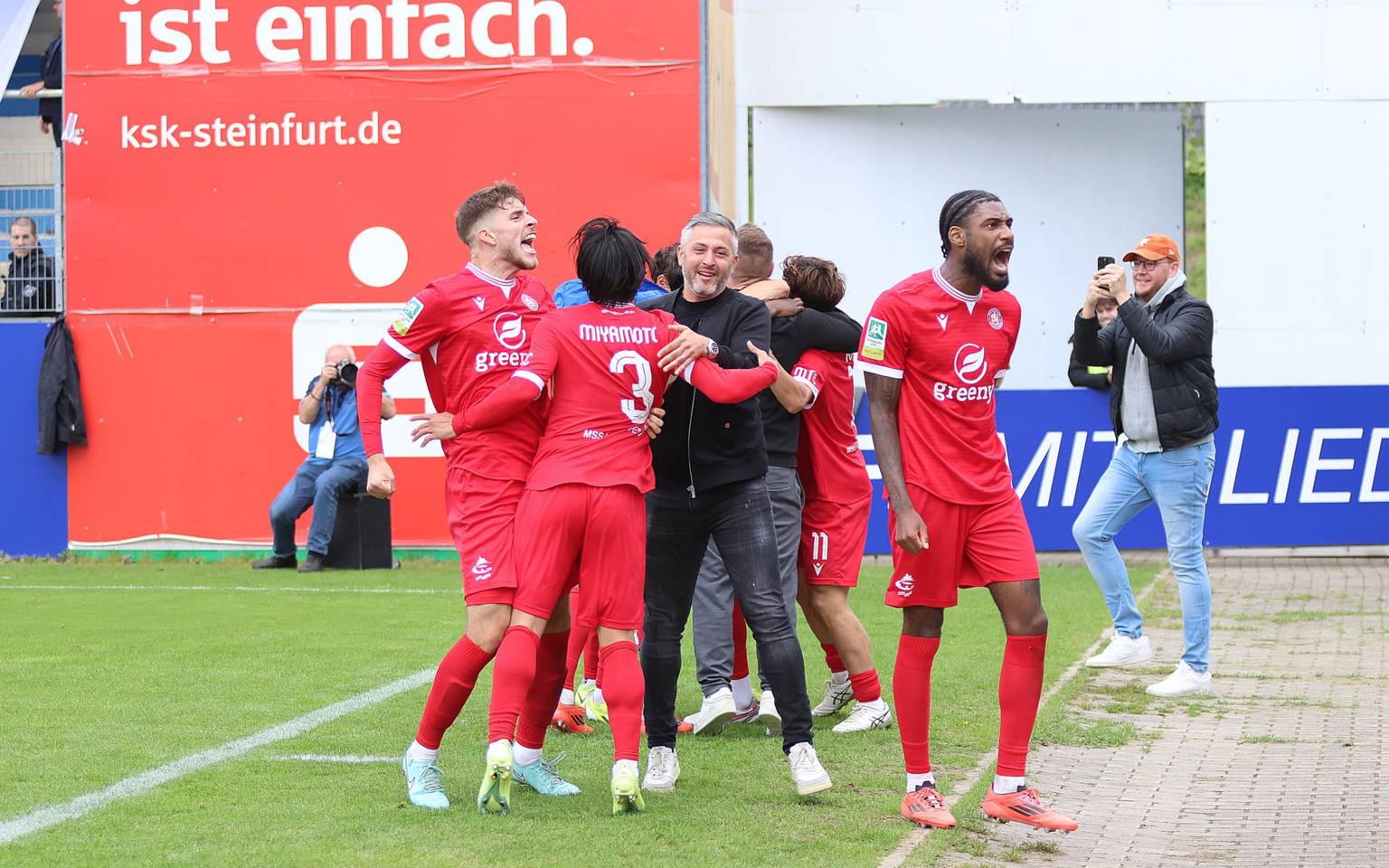 Fußball-Regionalligist WSV gegen Bochums U23 mit 2:2