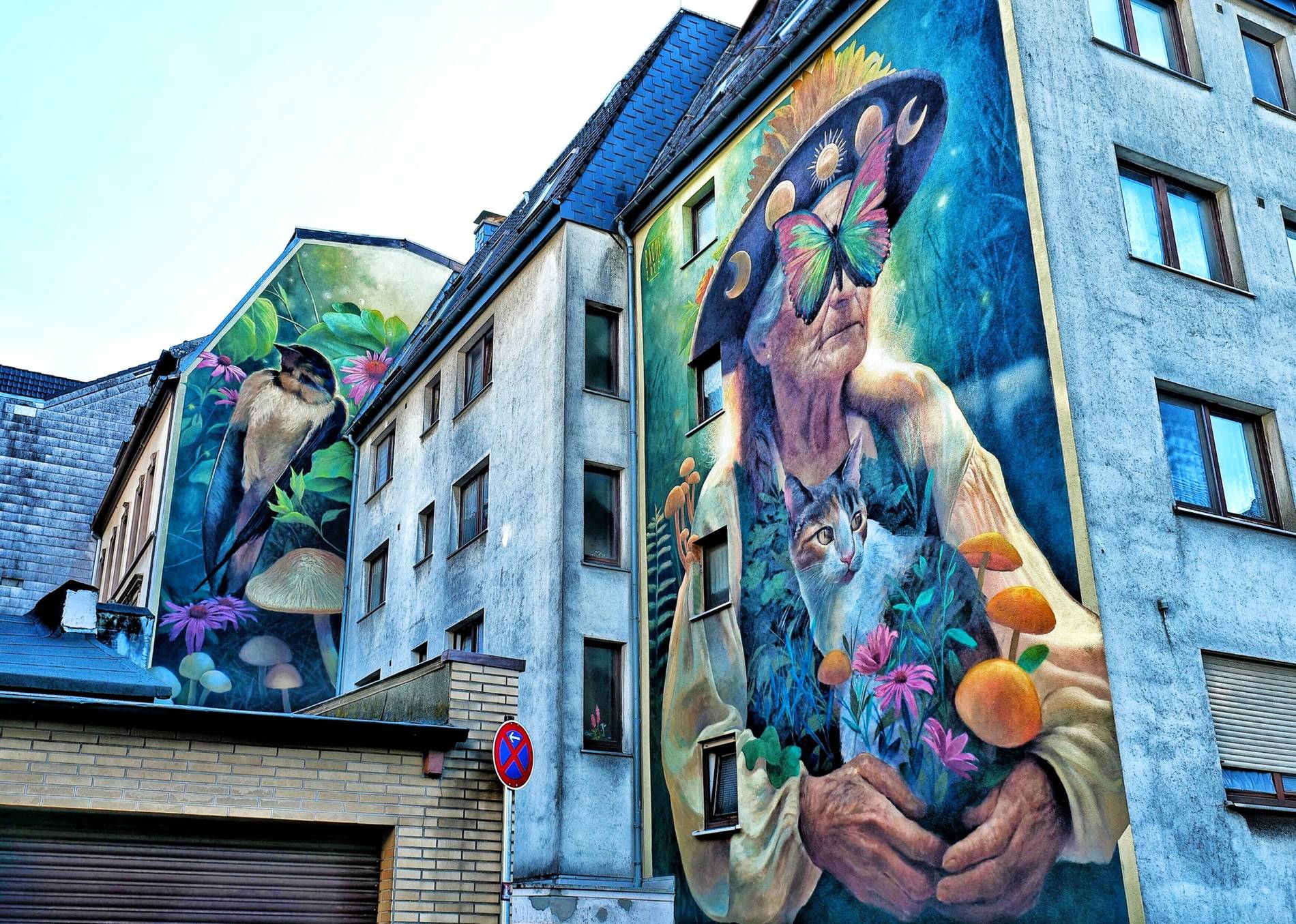 Wuppertaler Murals: Wieder fünf neue, große Wände ...