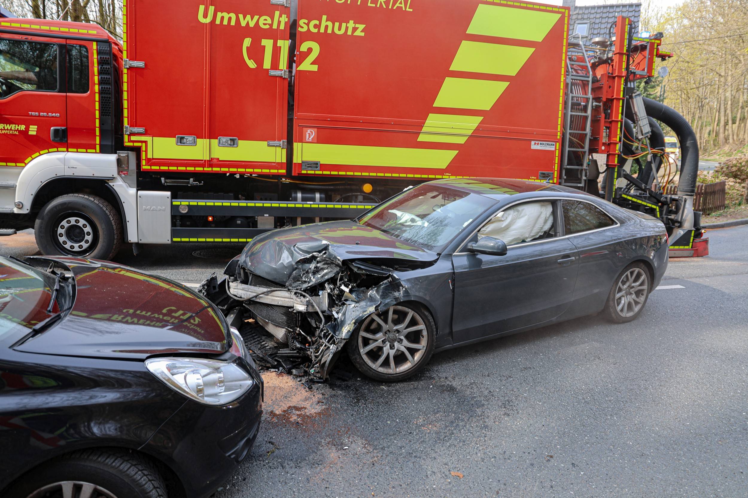 Schwerer Verkehrsunfall Wuppertal