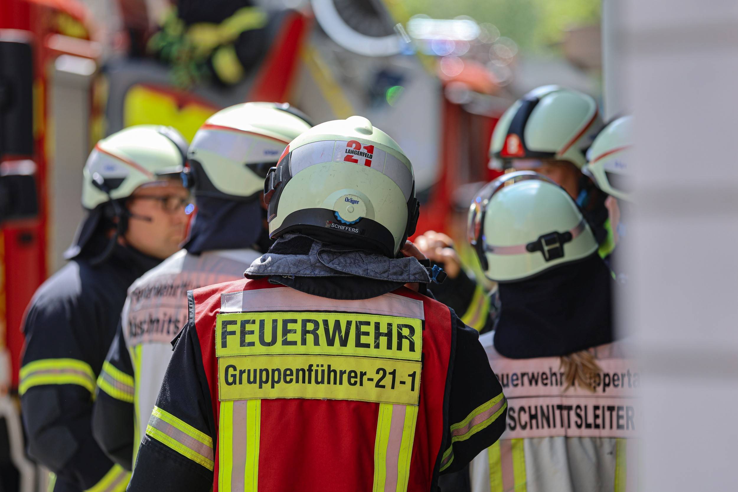 Bilder: Balkonbrand in Wuppertal-Barmen