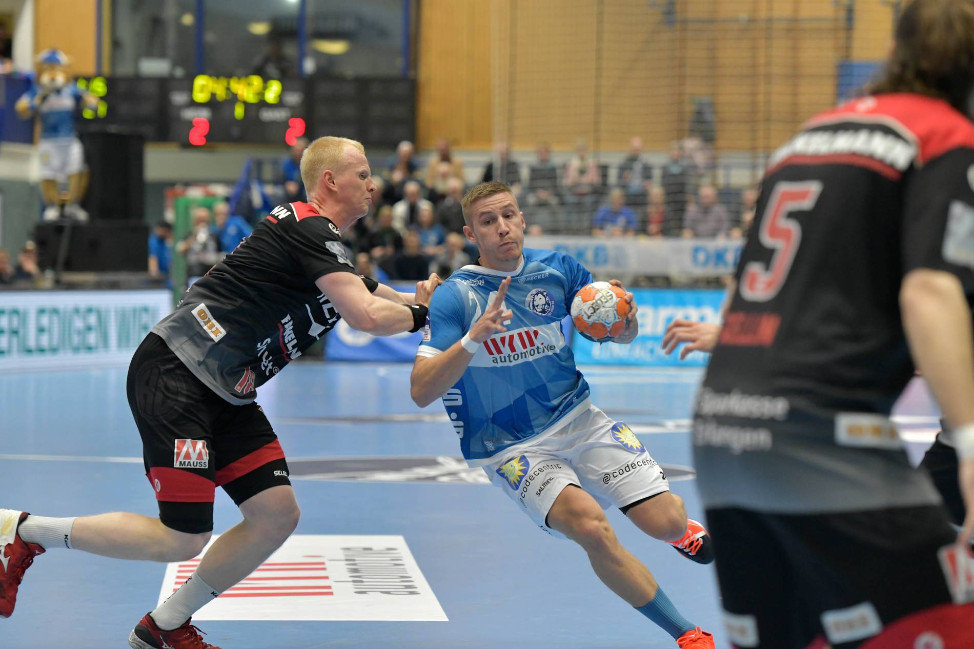 Handball-Bundesliga: Bergischer HC - HC Erlangen 25:24 (11:13)