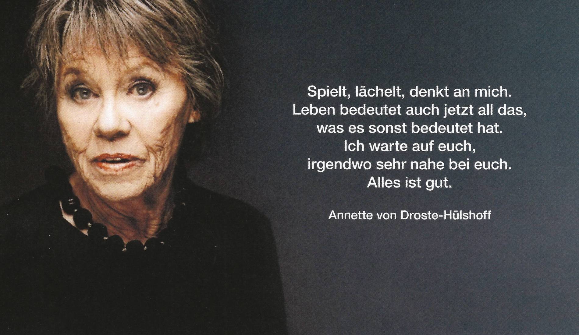 Zum Tode von Dinah Hinz: Während der Vorstellung mit Knirps verhauen